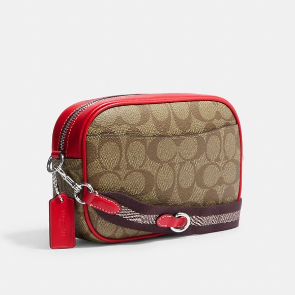 Coach | Bags | Coach Mini Jamie Camera Bag In Signature Canvas With ...